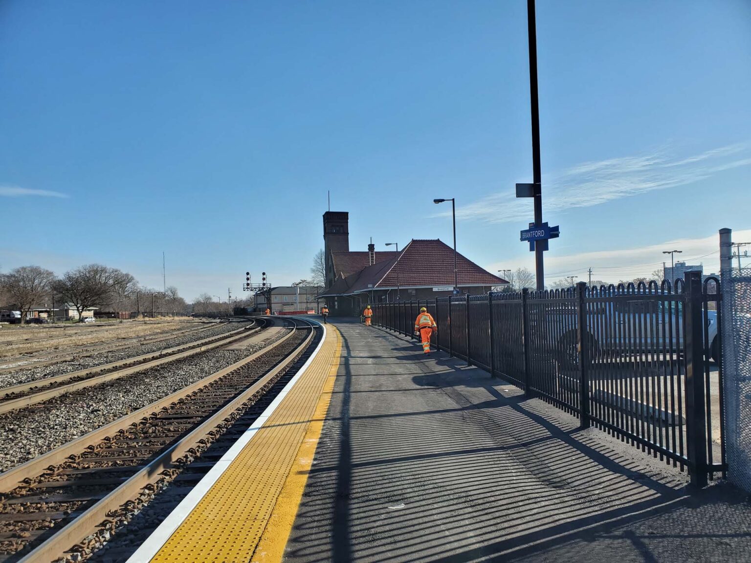 Via Rail – Brantford Platform Refurbishment - Rutherford Contracting